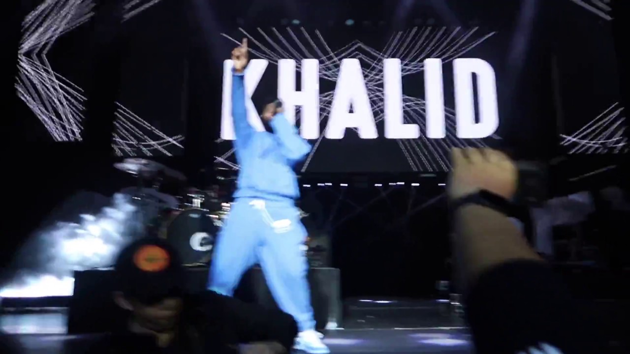 KHALID CONCERT 2018 - YouTube