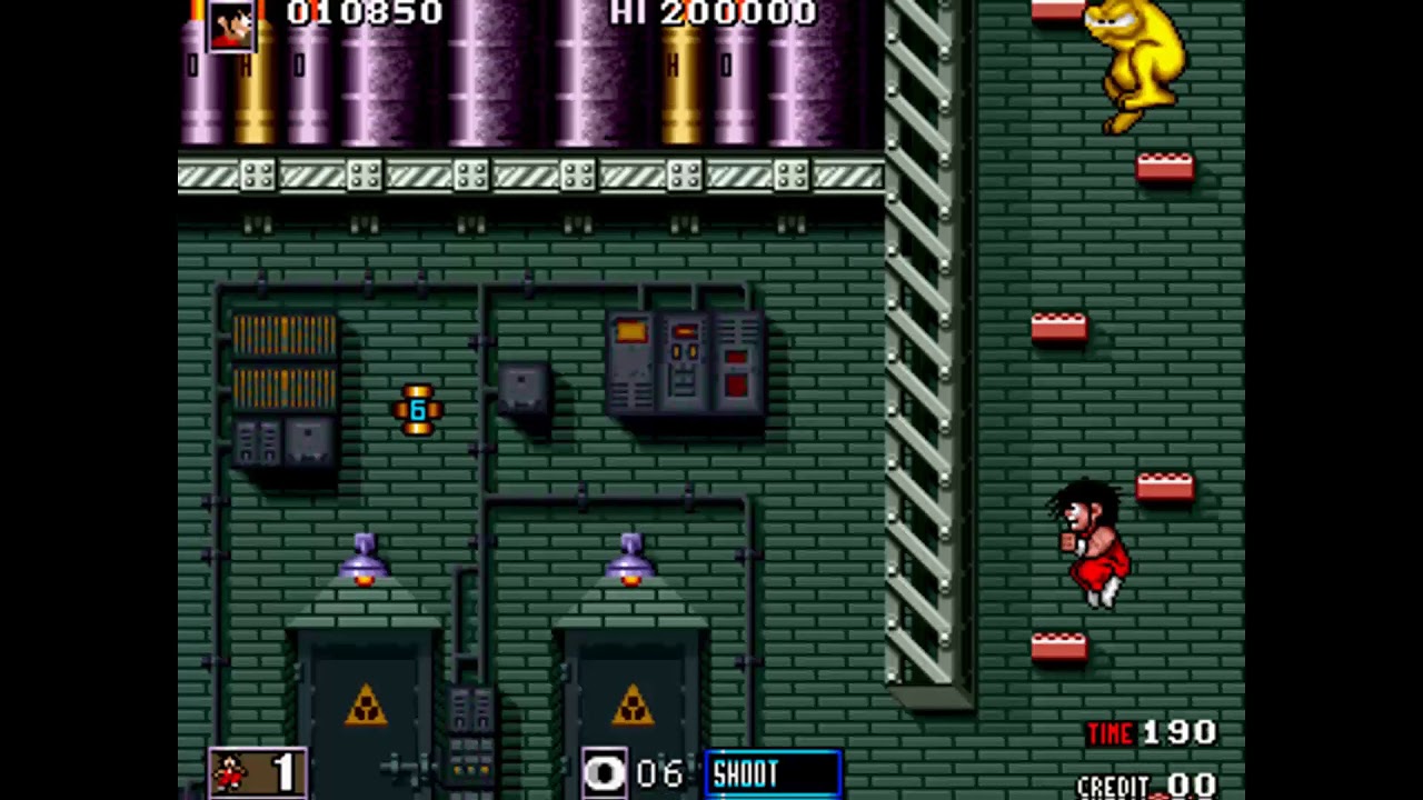 Game of the day 2915 Thunder Hoop (サンダー・フープ) Gaelco 1992 - YouTube