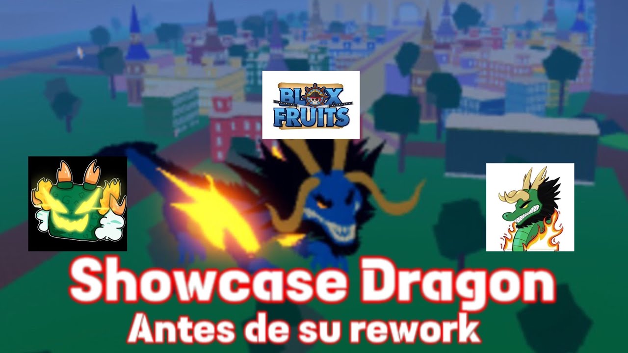 Showcase de la Dragon 🐉 (Antes de su Rework) Blox fruits | Iarr 33 ...