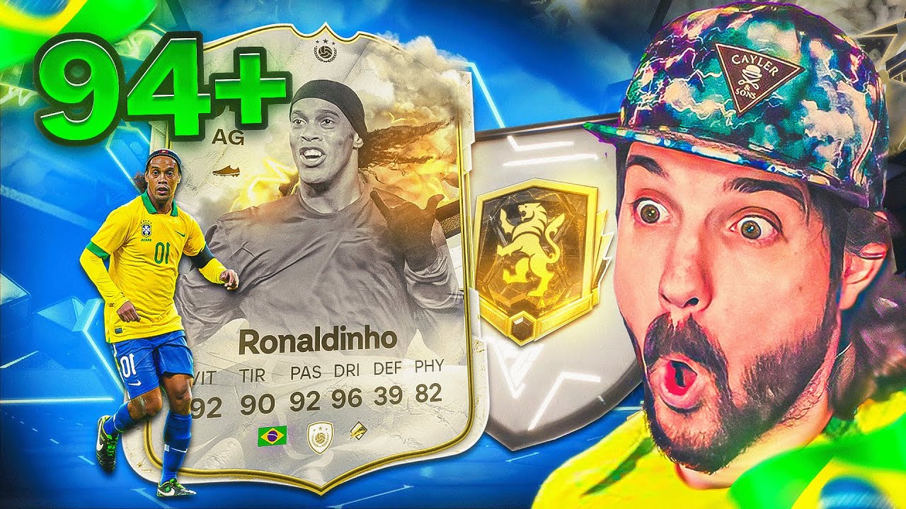 94+ JE PACK RONALDINHO DANS LE PIRE DES PACKS sur FC 24 - YouTube