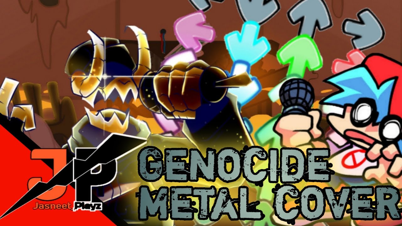 Fnf genocide metal cover [fnf vs tabi] - YouTube