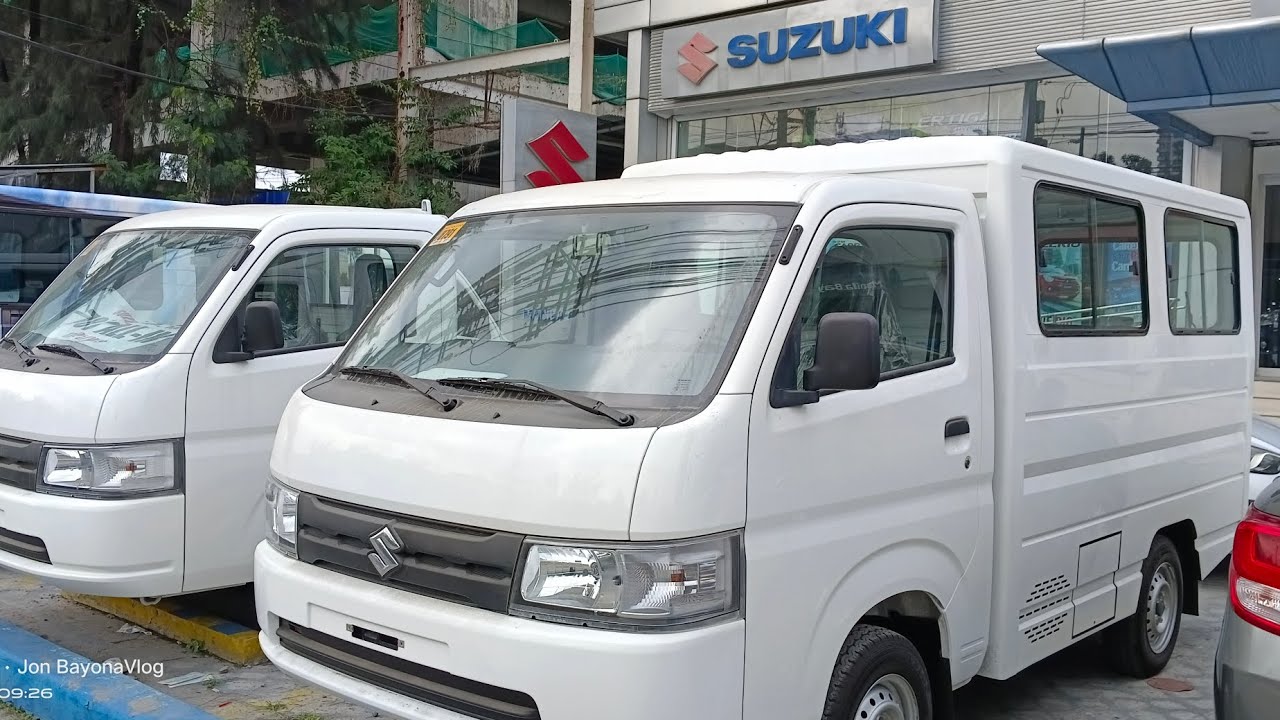 Affordable Utility Van Suzuki Carry Panoramic and Single Cab Dropside ...