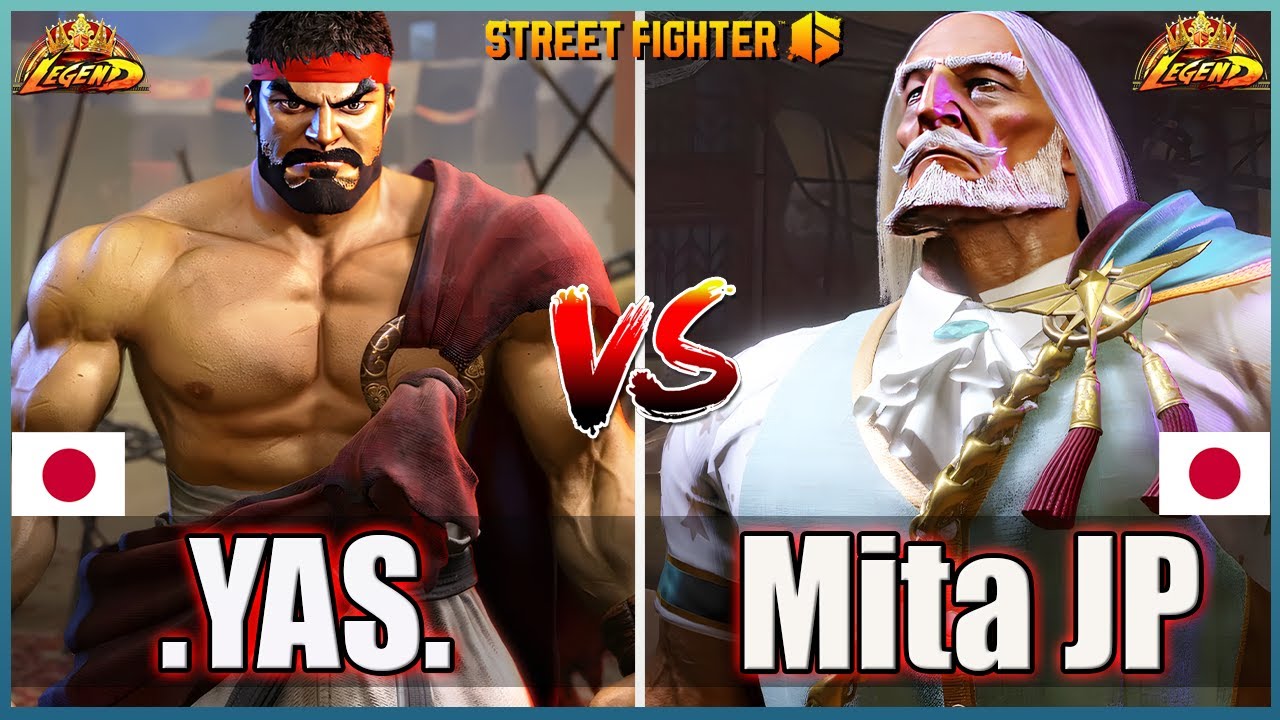 Street Fighter 6 🔥YAS (#1RYU) Vs Mita JP (JP) 🔥Best Ranked Match🔥 ...