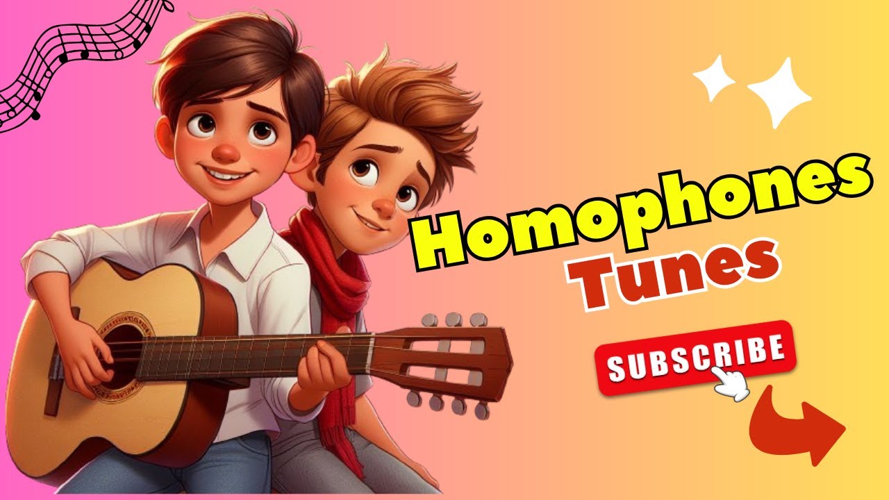 🎵 Listen! They Sound the Same! Homophones song🎵 A fun song for #kids # ...