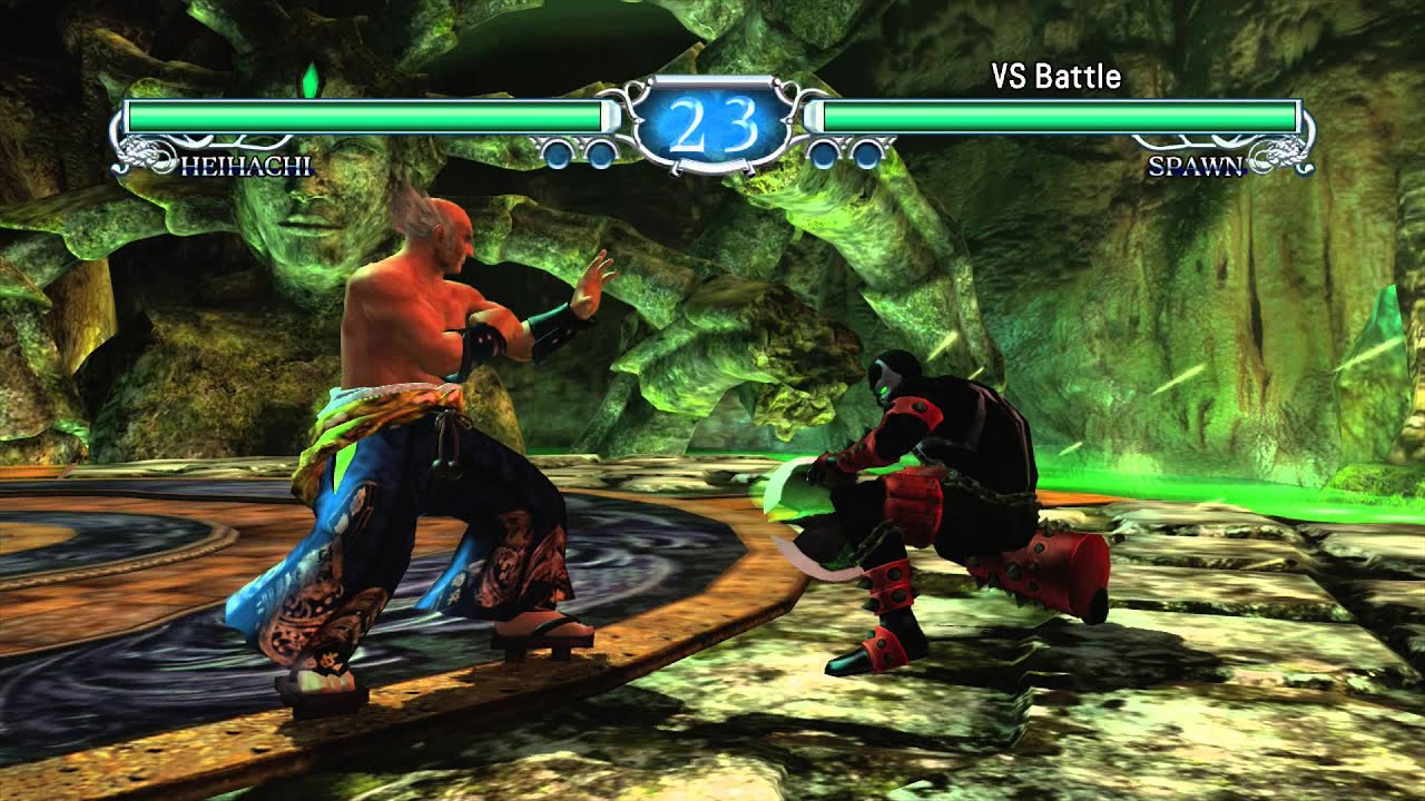 Soulcalibur II HD Online: Heihachi vs Spawn [HD] - YouTube