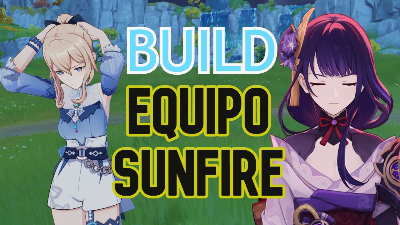 RAIDEN SHOGUN Y JEAN EQUIPO SUNFIRE MÁS BUILDS GENHIN IMPACT VERSION 3. ...