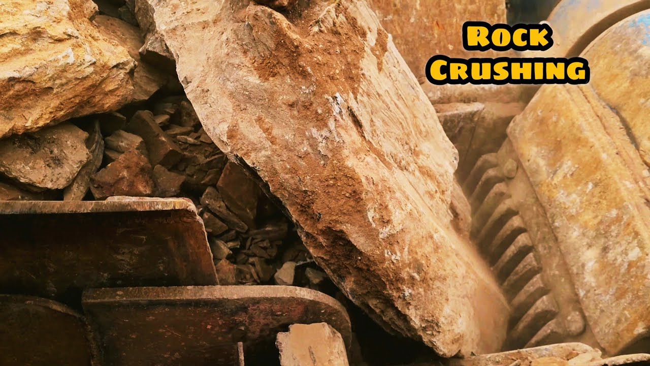 Giant Rock Crushing | Satisfying Stone Crushing Process | Massive Rocks ...