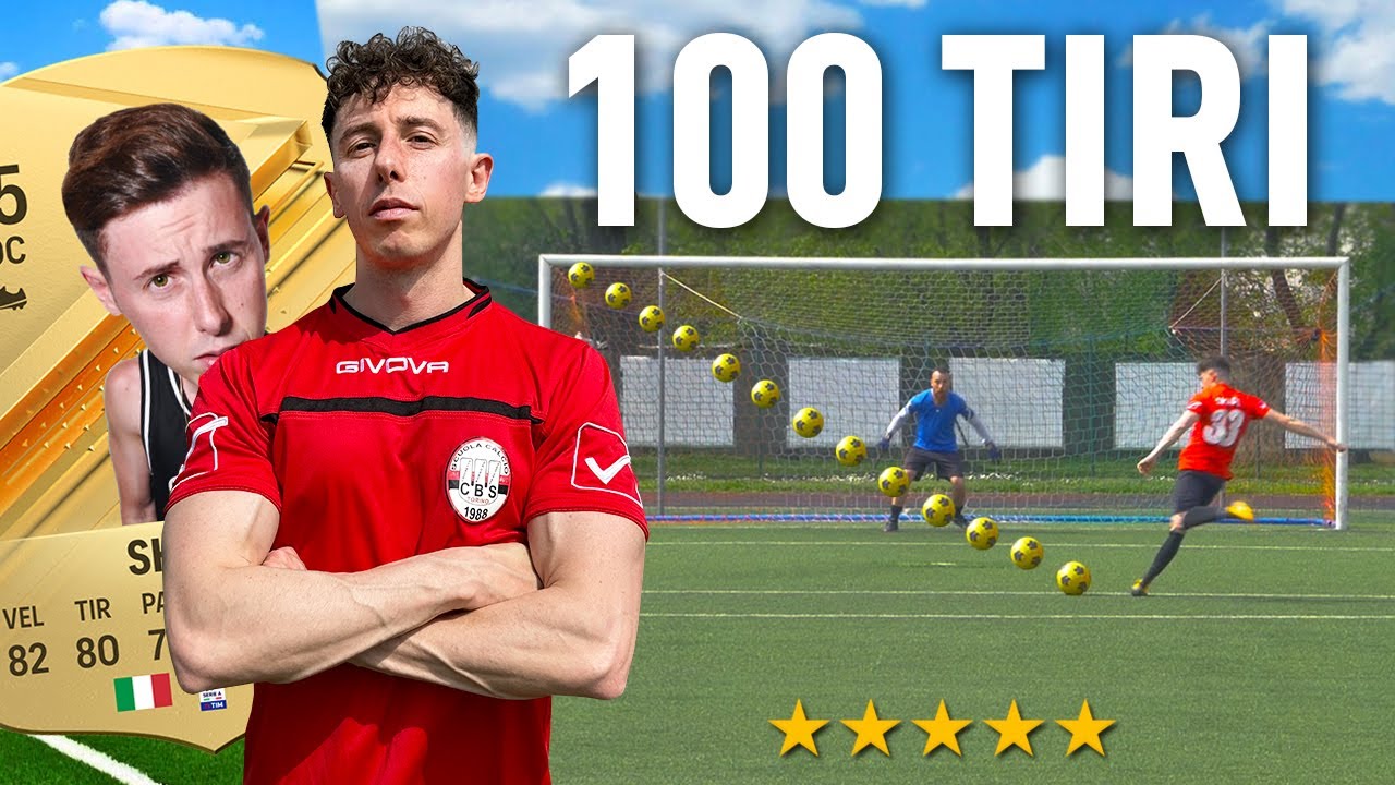 🎯⚽️100 TIRI CHALLENGE: VITO SHADE | Quanti Goal Segnerà su 100 tiri ...