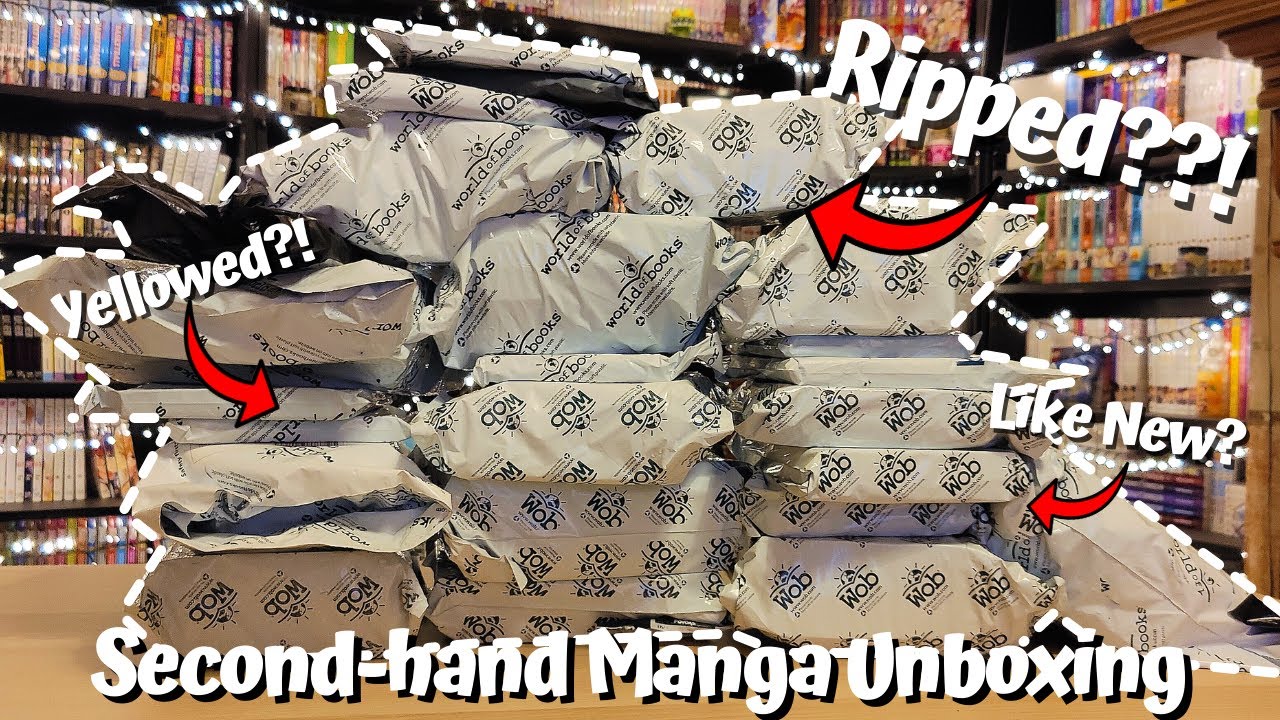 SECOND-HAND ONLY ┗|`O′|┛~ Manga Haul/Unboxing - YouTube