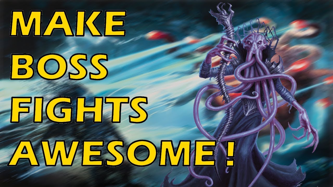 5 Ways We Can Make Boss Fights Awesome! | Quick DM Advice - YouTube