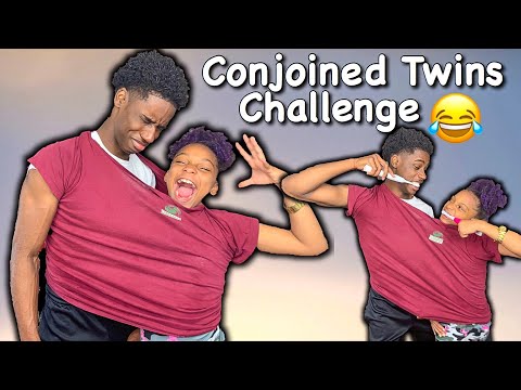 CONJOINED TWINS CHALLENGE!!!!