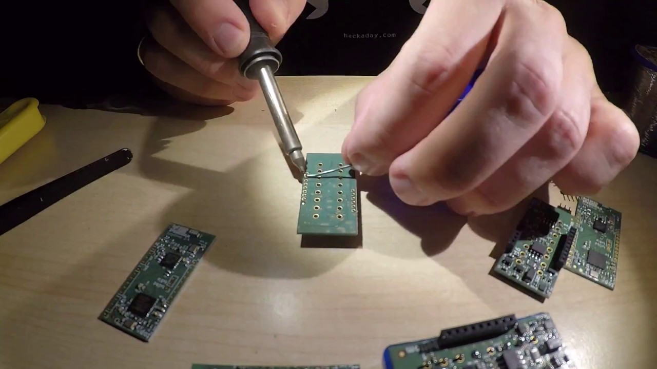 SMD hand assembly tools - YouTube