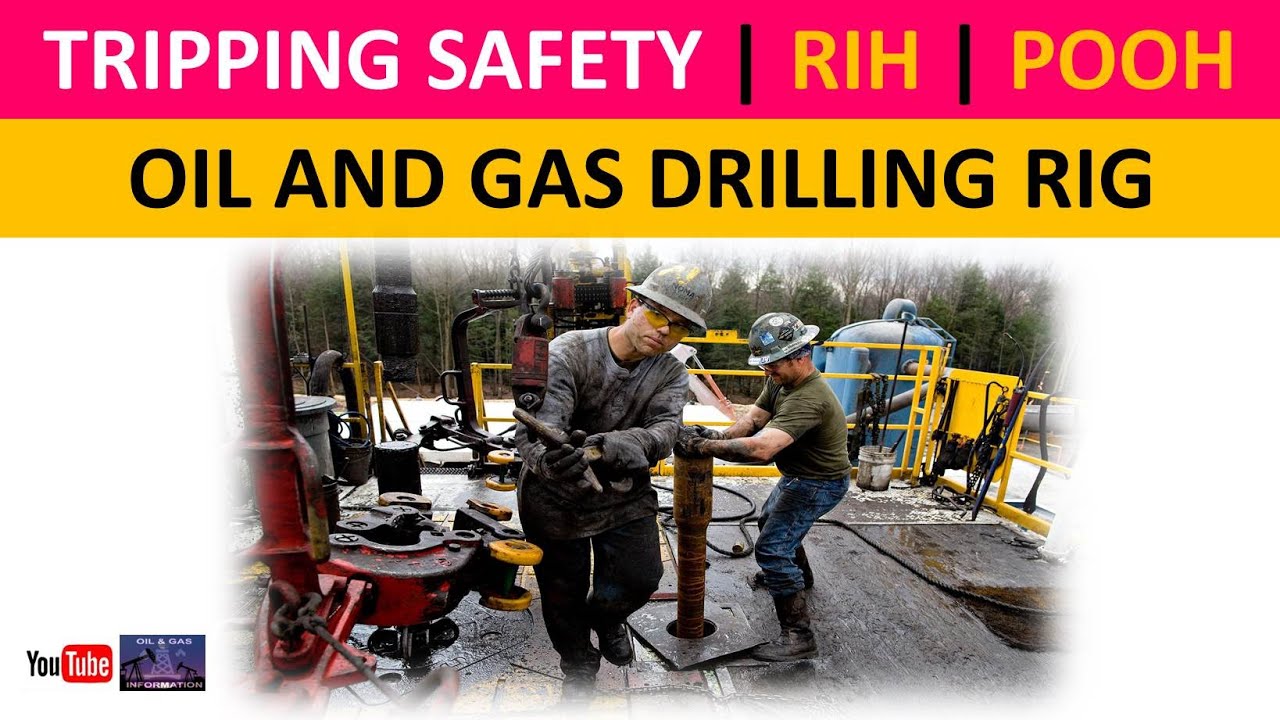Tripping Safety | RIH | POOH | Oil and Gas Drilling Rig - YouTube