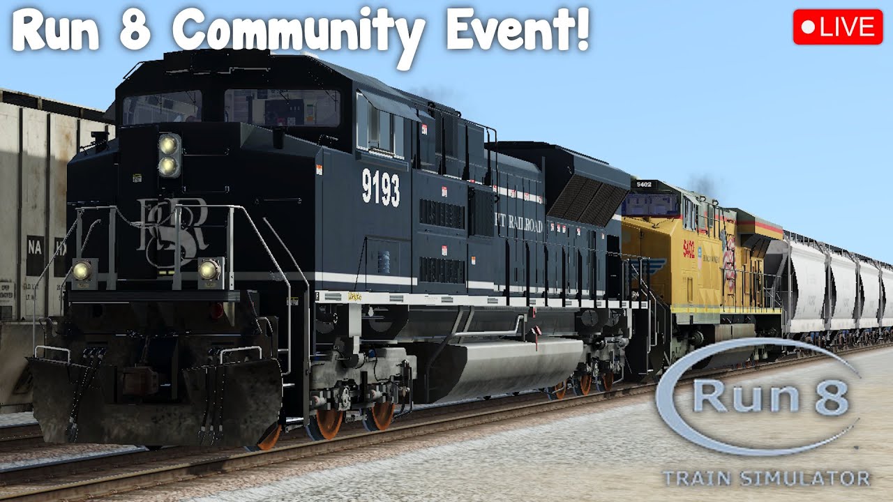 Run8 SoCal Community Event - Let's Dispatch Mojave and Run Trains - YouTube