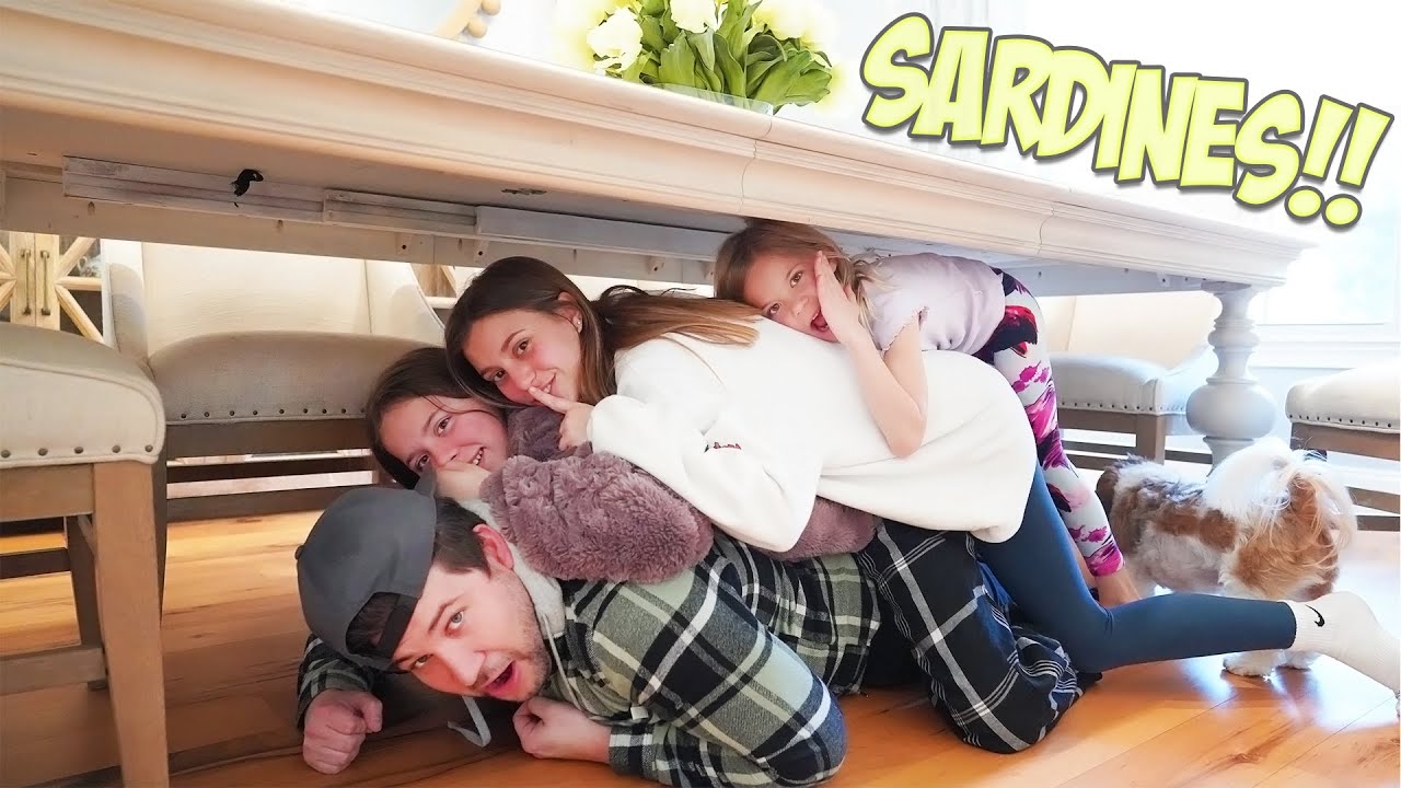 WE PLAY SARDINES IN OUR HOUSE!! LONGEST GAME EVER... - YouTube