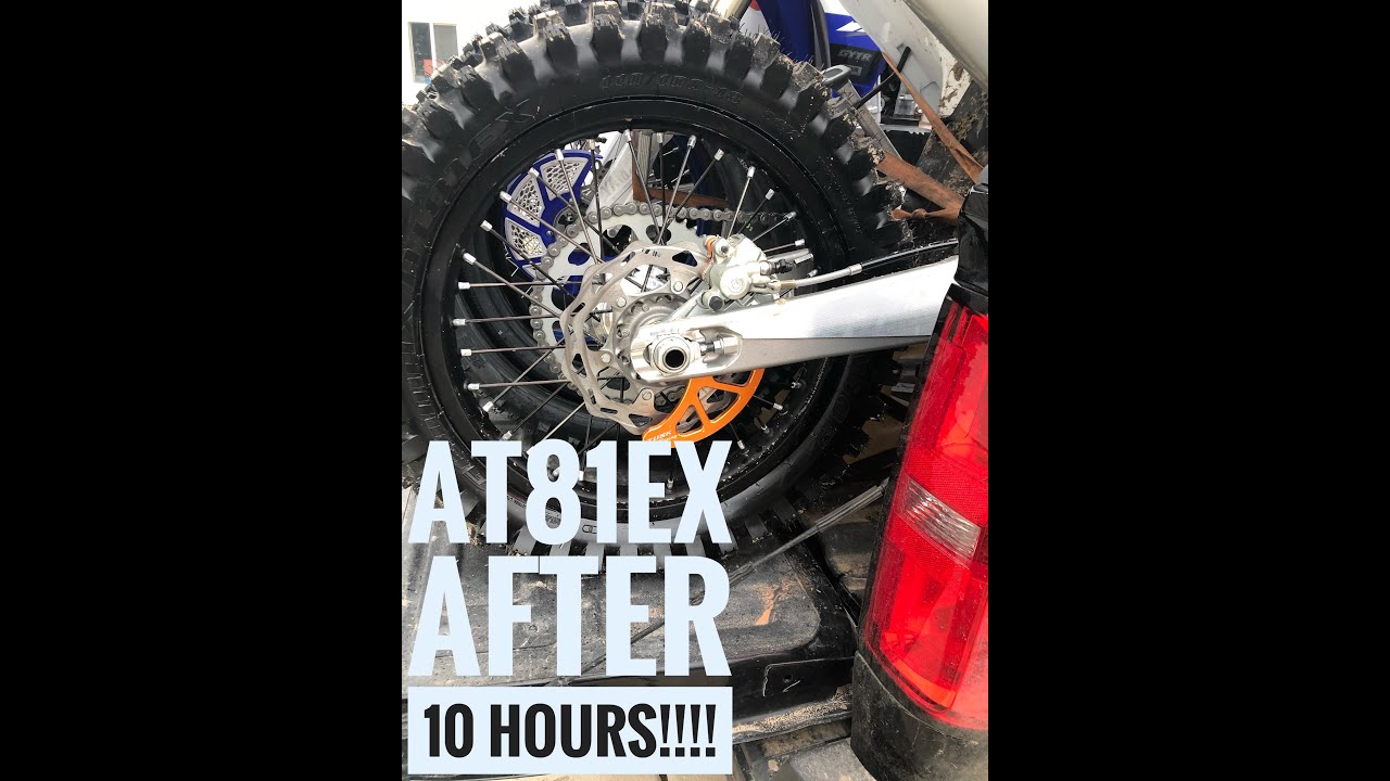 DUNLOP AT81EX GUMMY 10 Hour Review - YouTube