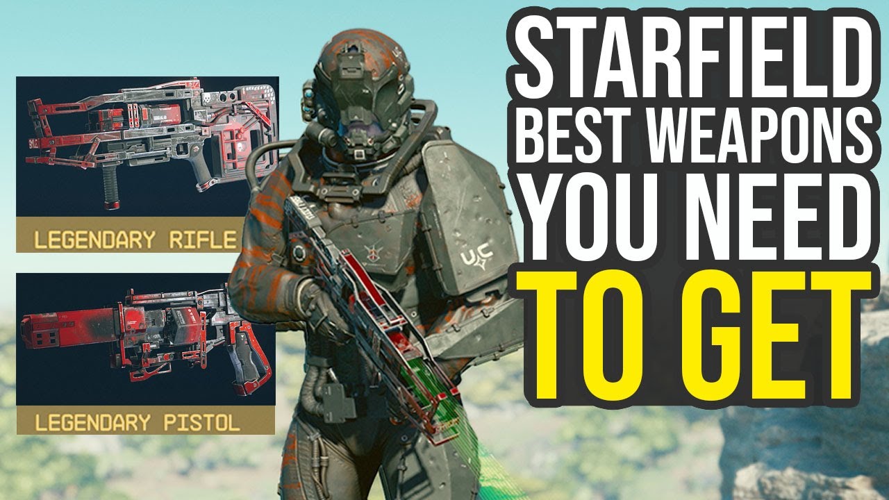 Starfield Best Weapons & Where To Find Them (Starfield Weapons) - YouTube
