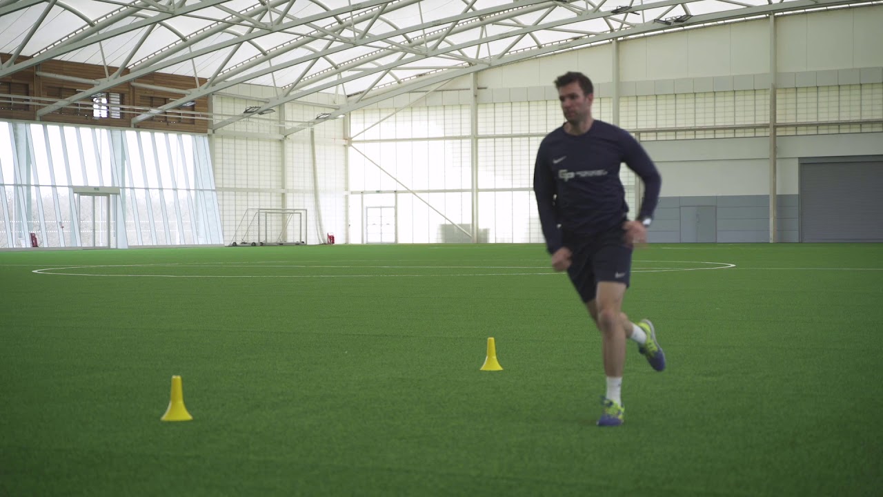 Speed Drills Variations Standing Start 180 Turn Out on the Bounce - YouTube