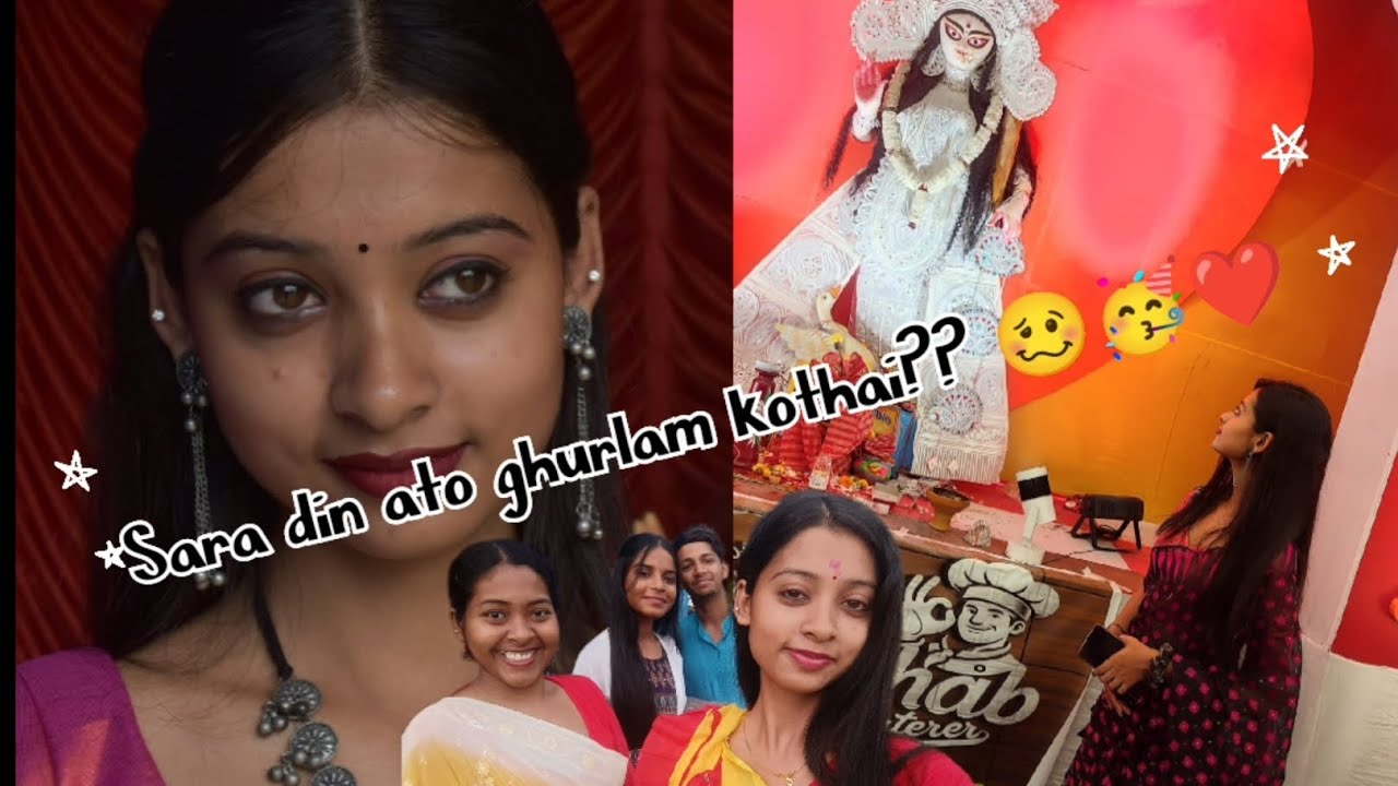 Saraswati Pujai Kothai Kothai gelam?? //Saraswati Puja day to night ...