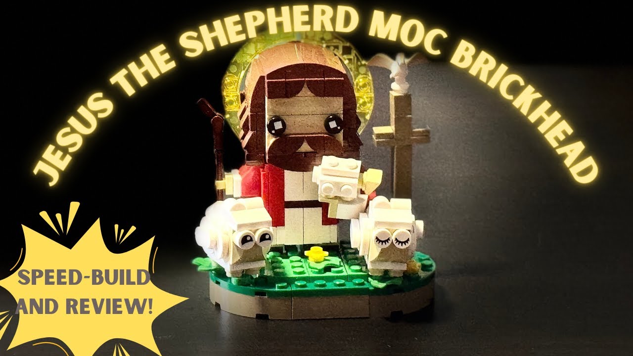 Jesus the Shepherd Brickhead MOC Lego #Speedbuild and Review #lego # ...