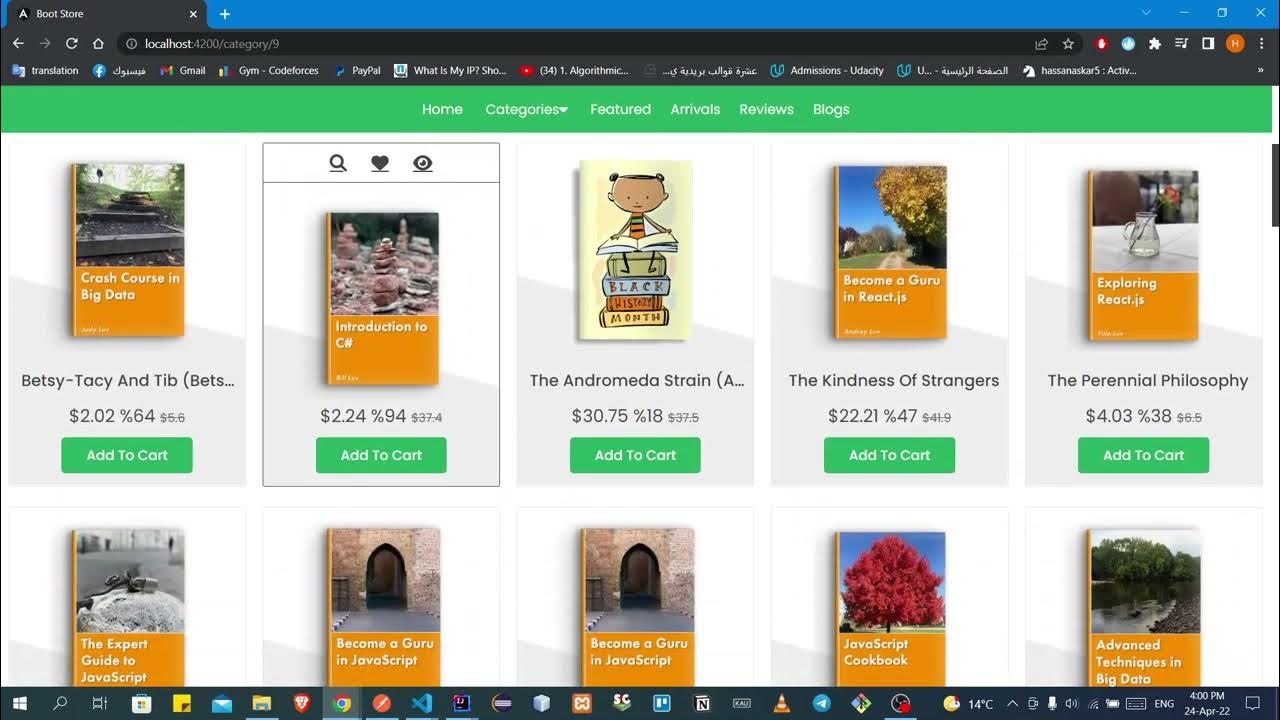eCommerce Book Store With Spring Boot, MySQL, RESTful API, and Angular Framework Version1.0 ...