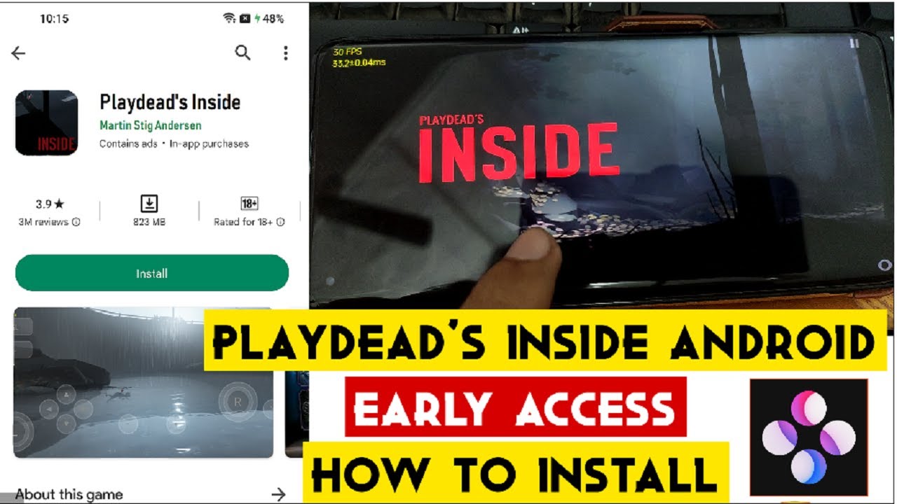 Playdead's Inside Android Gameplay | How to Install Offline Games ...