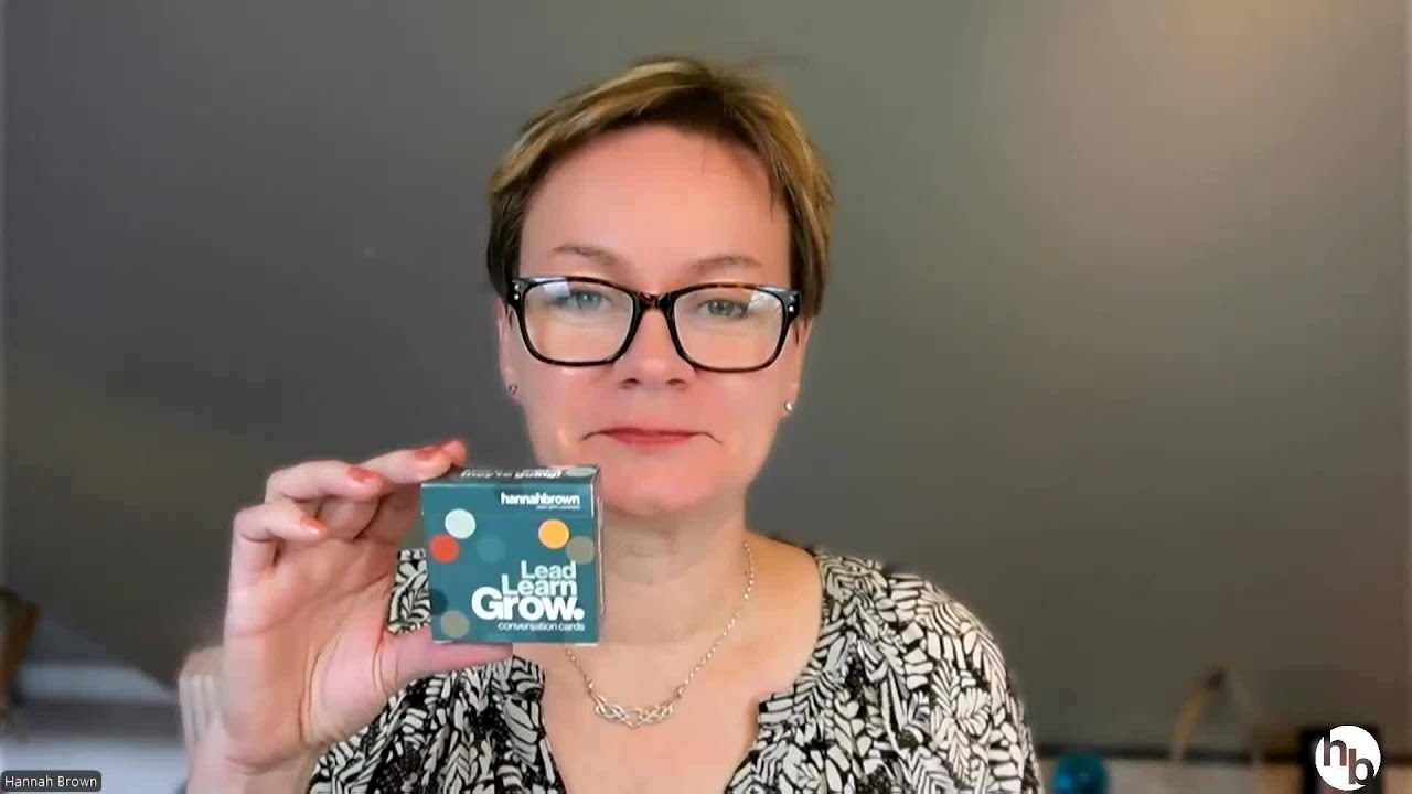 Lead, Learn, Grow conversations cards to begin a workshop - YouTube