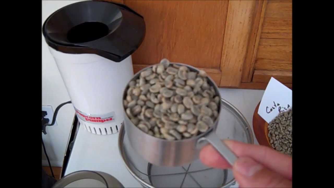 The EASIEST way to HOME ROAST COFFEE. - YouTube