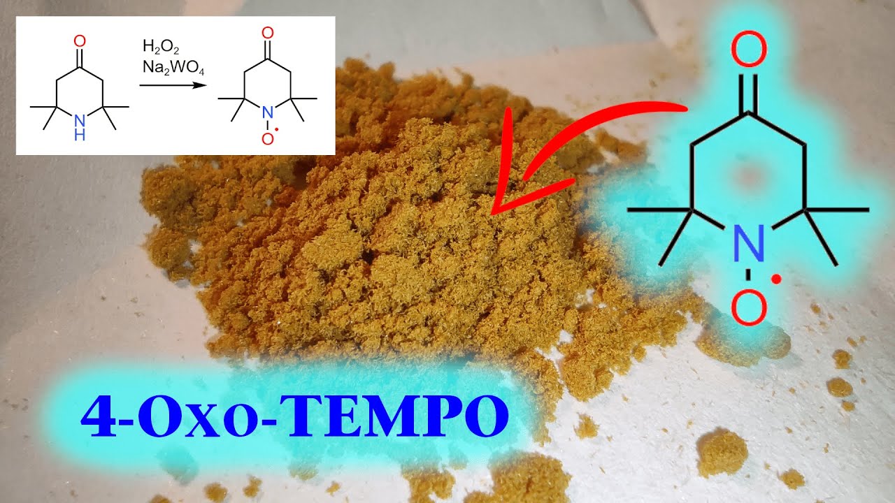Synthesis of 4-oxo-TEMPO - Organic Synthesis ENG - YouTube