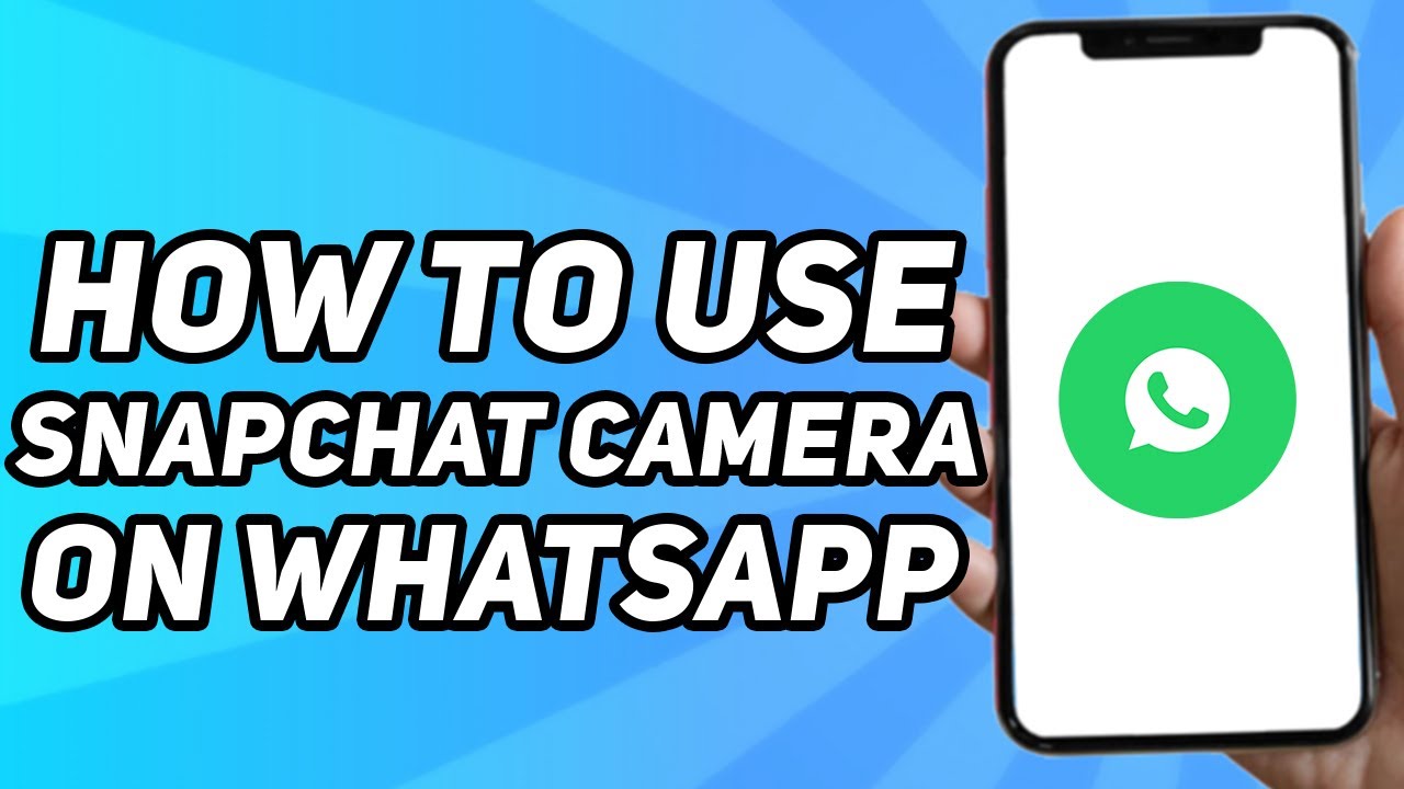 How to use Snapchat Camera on Whatsapp Video Call (2025) - YouTube