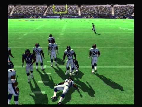 Let's Play Madden 10 ps2 Ravens vs Broncos Week 8 *Game of the Week ...