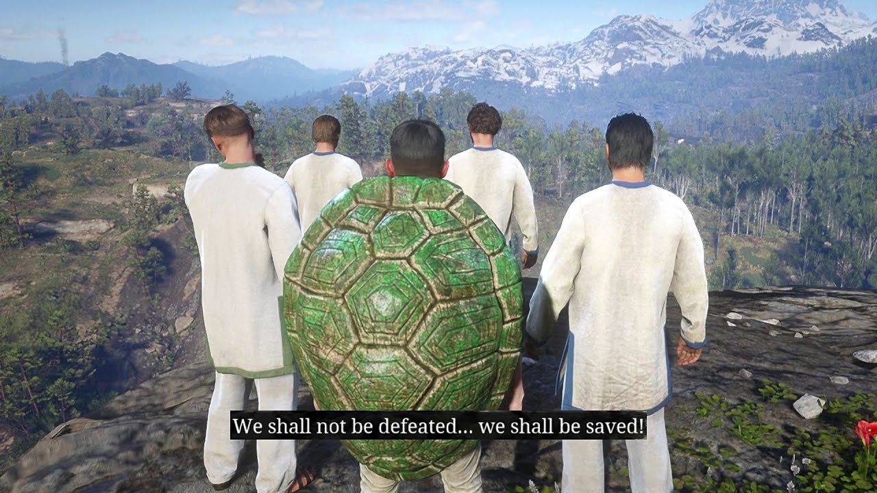 Yes... The Chelonian Shell Can Save John From Dying by Falling Heights ...