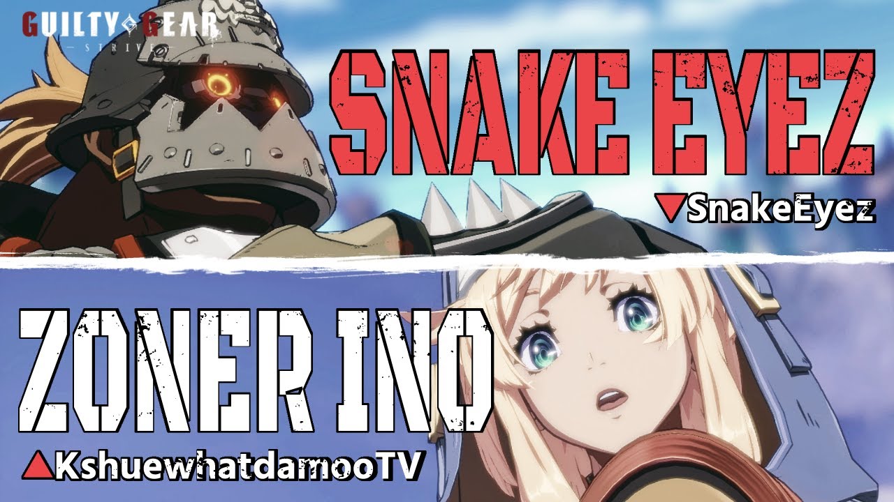 【GGST】Zoner INO(Bridget) vs SnakeEyez(Potemkin) High Level Gameplay ...