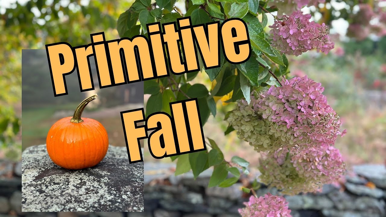 Fall Primitive Home Grounds Tour - YouTube