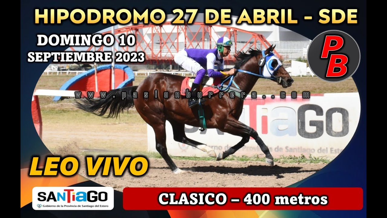 LEO VIVO: HIPODROMO 27 DE ABRIL - SGO. DEL ESTERO (10-07-2023) - YouTube