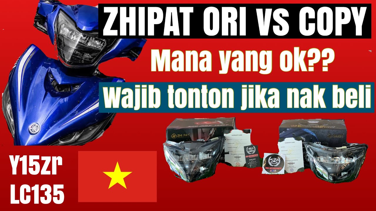 Zhipat Y15zr Lc135 . Zhipat Original & Zhipat Copy. Ok ke copy? - YouTube