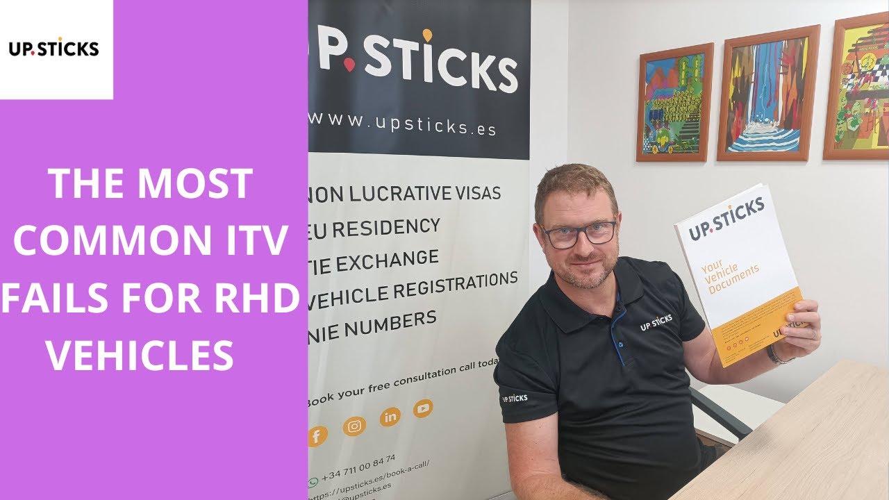 What are the most common fails for RHD vehicles at a Spanish ITV? - YouTube