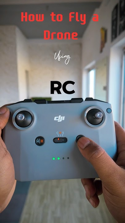 This is how you Control your drone with a RC #drone #howto #dji - YouTube