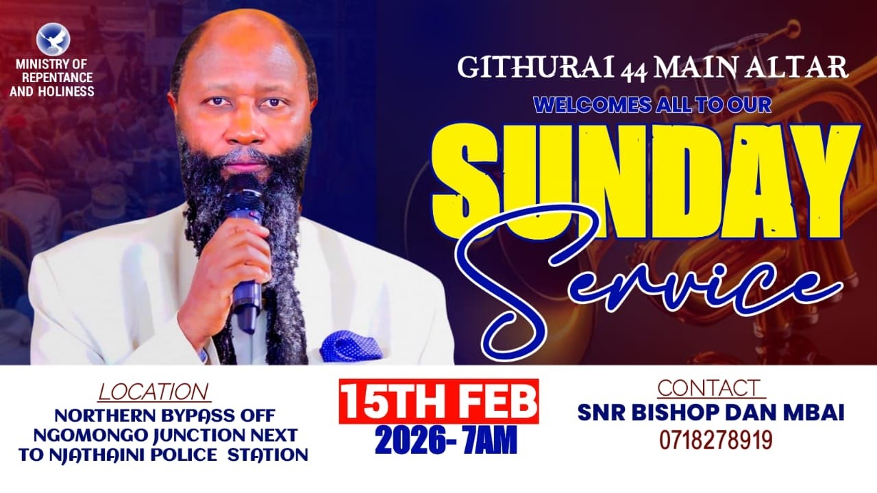 GITHURAI 44 MAIN ALTAR SUNDAY SERVICE | 15TH FEBRUARY, 2026 - YouTube
