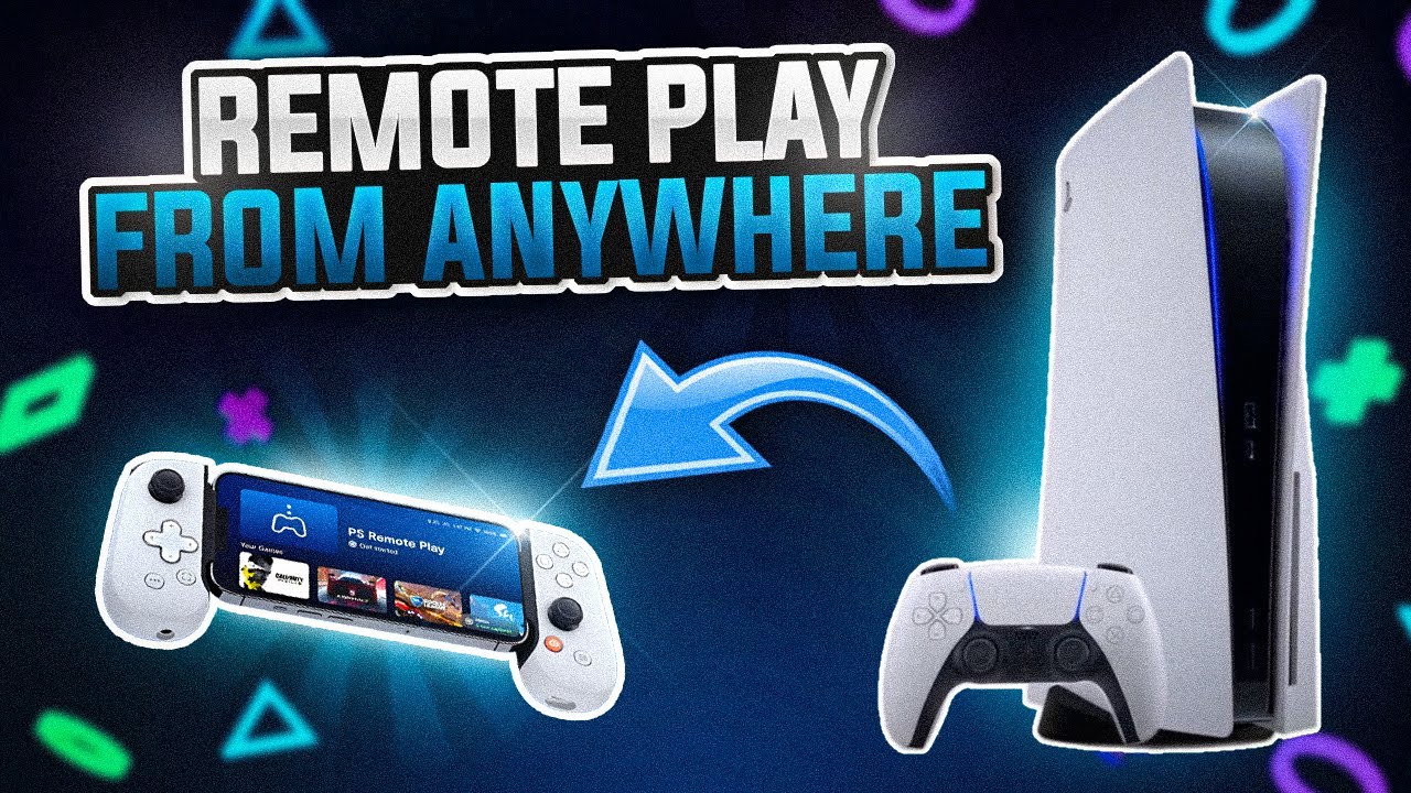 How To Use PS Remote Play Feature From ANYWHERE in the World! | 4K ...