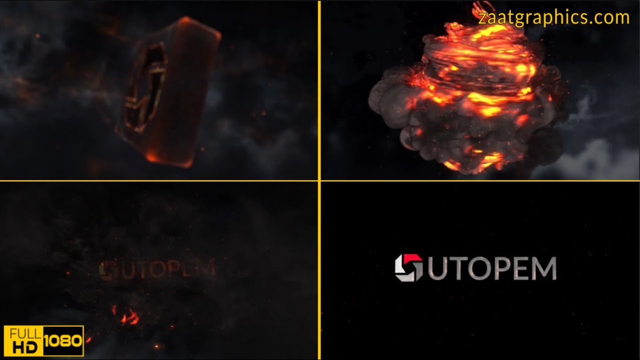 Magic Fire Logo Reveal | After Effects Logo #185 - YouTube