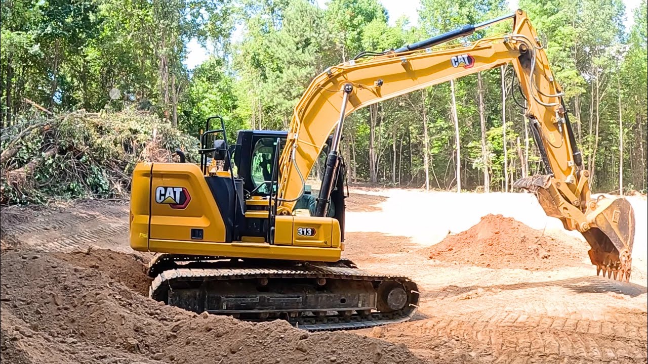 CAT 313 1000 Hour Service… - YouTube