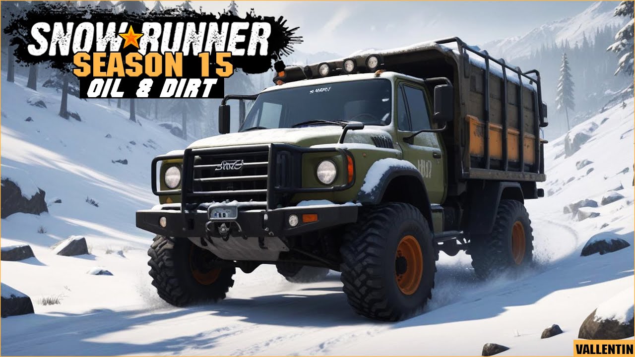 🔴 LIVE: SnowRunner : Explorăm Sezonul 15: Oil & Dirt | Quebec | 1 ...
