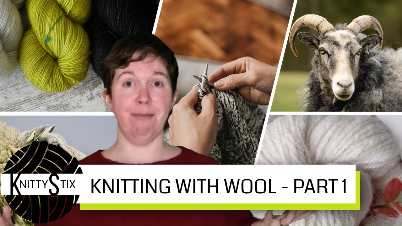 Knitting With Wool - Part 1 - Yarn Softness - YouTube