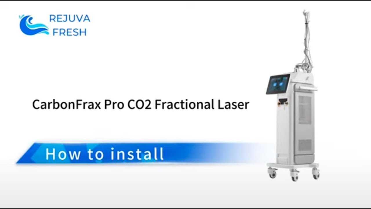 How to install CarbonFrax Pro CO2 Fractional Laser - YouTube