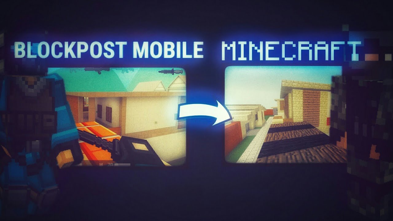 ПЕРЕНЁС BLOCKPOST В MINECRAFT | BLOCKPOST MOBILE - YouTube
