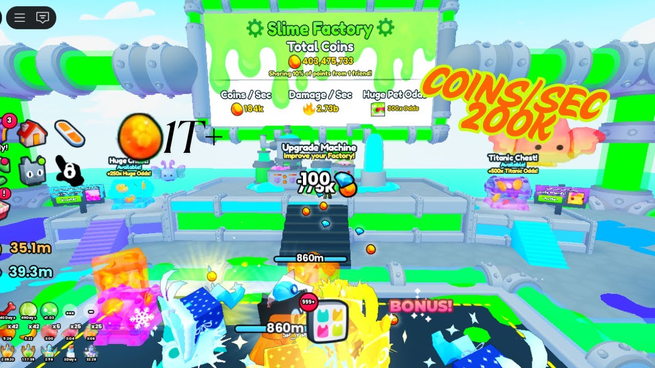 INFINITE COINS METHOD NEW PET SIM 99 || 200K COINS PER SECOND!! - YouTube