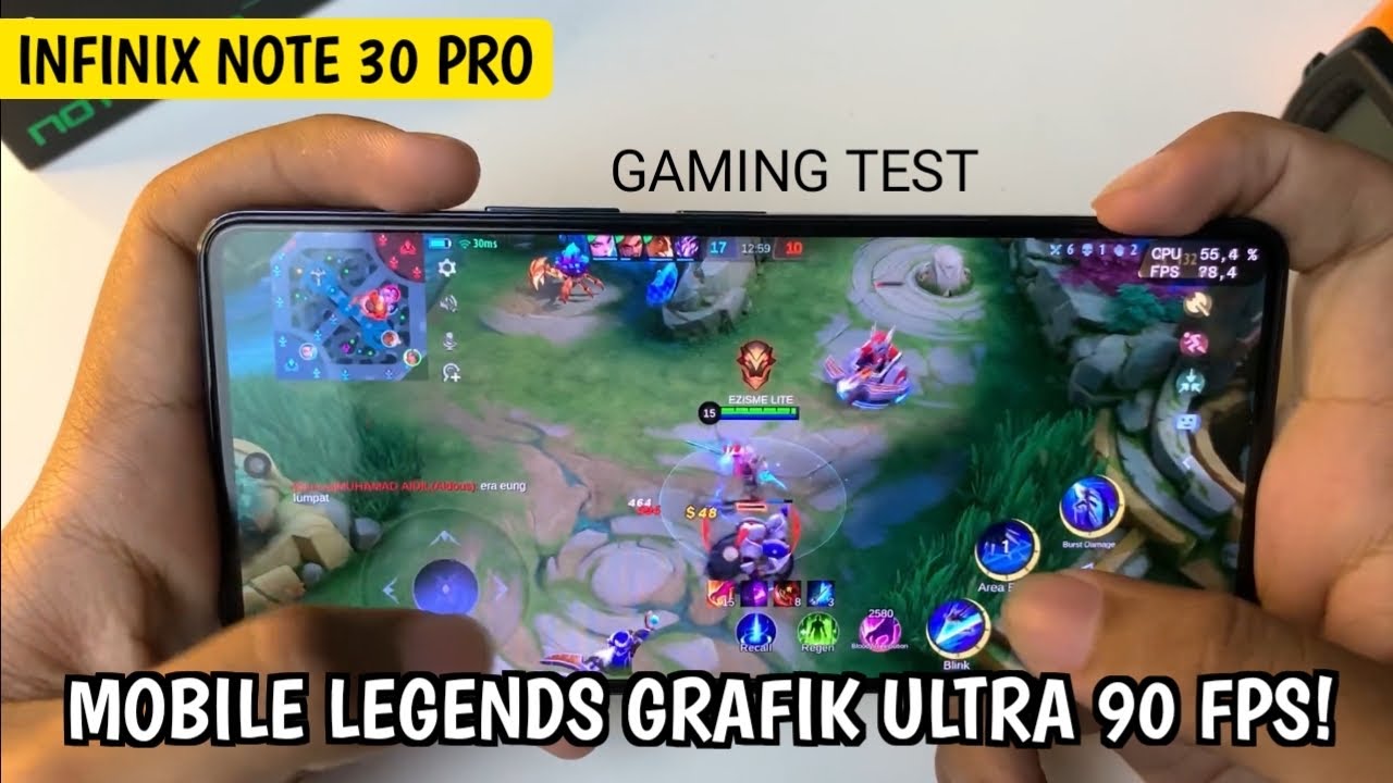 Tes Main Mobile Legends di Infinix Note 30 Pro - Siap geber gaming ...
