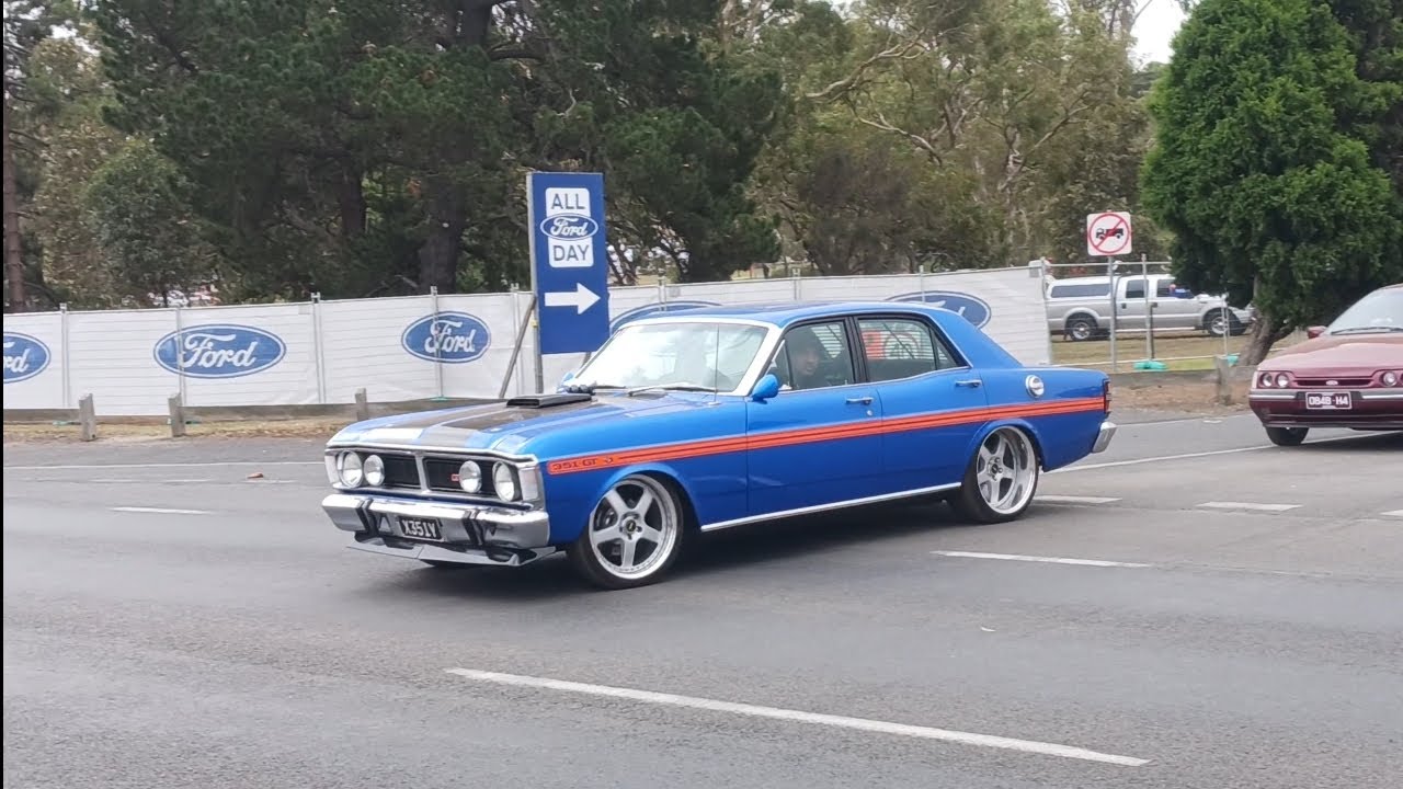 Fords leaving All Ford Day Geelong 2025. Part 4 - YouTube