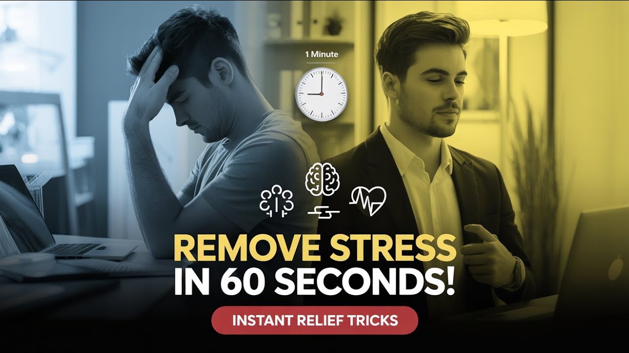 Quick Ways to Instantly Reduce Stress/stress remove in 60sec/remove ...